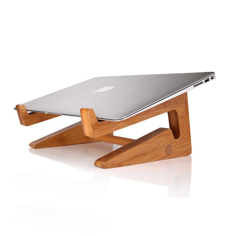 Suporte Para Notebook / Laptop De Madeira - Notteri